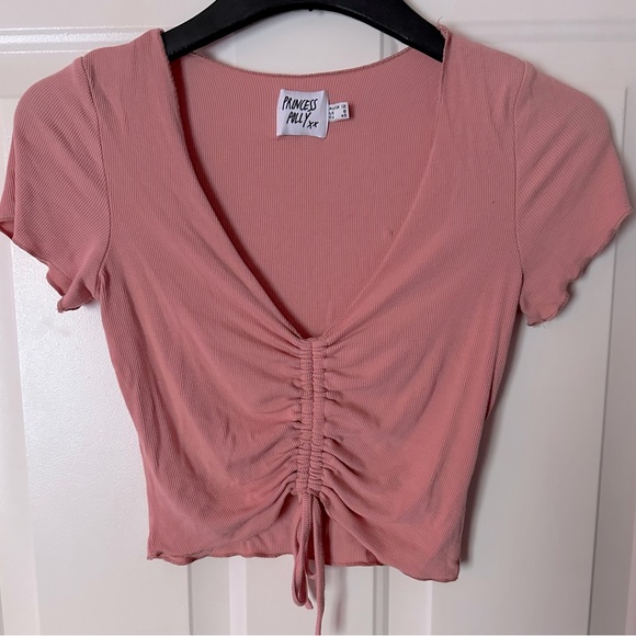 Princess Polly | Tops | Princess Polly Cinch Crop Top | Poshmark